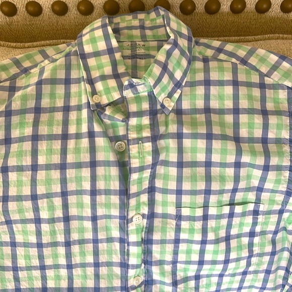 J. Crew | Shirts | J Crew Light Weight Shirt Pretty Colors | Poshmark